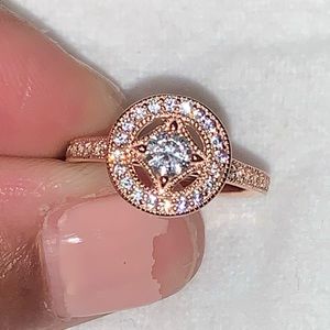 Pandora | Jewelry | Pandora Vintage Circle Ring | Poshmark